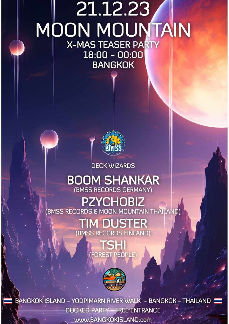 MOON MOUNTAIN X-Mas Teaser Party | Eventpop