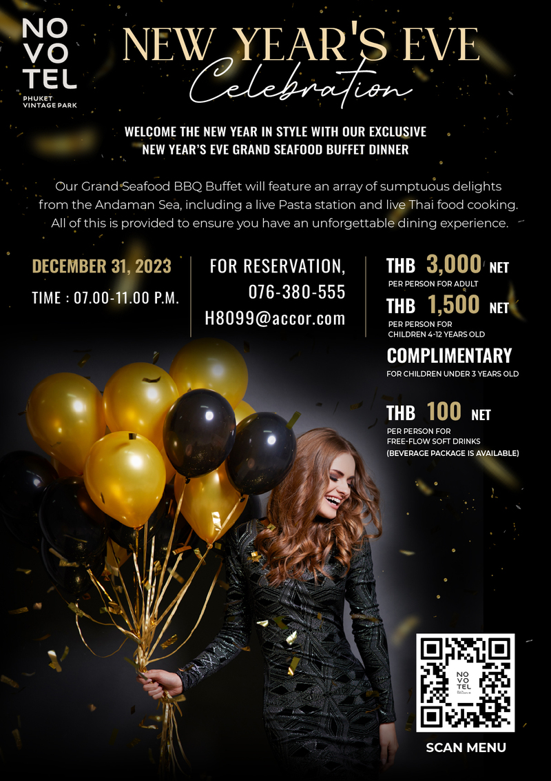 New Year’s Eve Grand Seafood BBQ Buffet Dinner | Eventpop