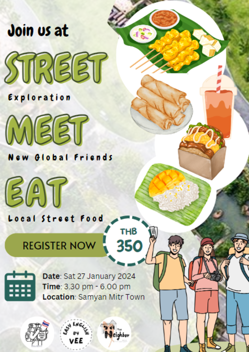 Street-Meet-Eat at Ban Thad Thong | Eventpop