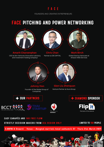 Founders Pitching and Power Networking with SEA Region Decision Markers ...