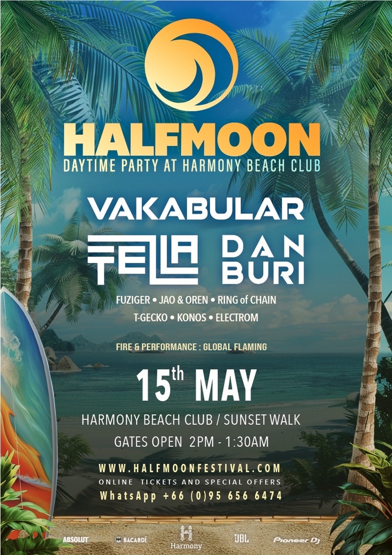 Halfmoon Festival : 15th May 2024 | Eventpop