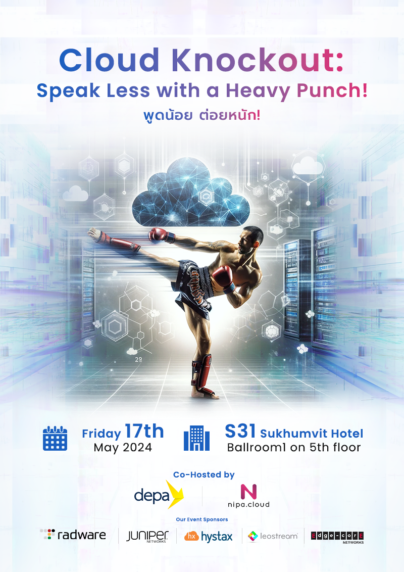 Cloud Knockout: Speak less with a Heavy Punch! พูดน้อย ต่อยหนัก! | Eventpop