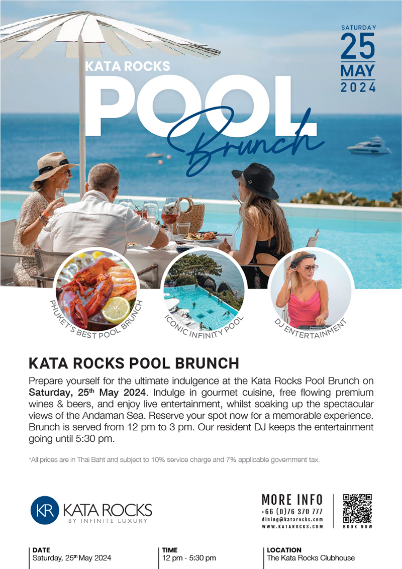 Kata Rocks Pool Brunch | Eventpop