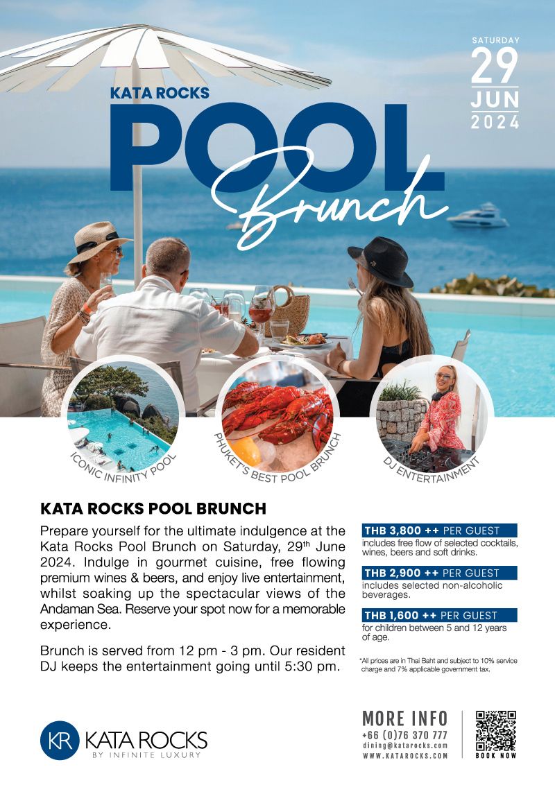 Kata Rocks Pool Brunch | Eventpop