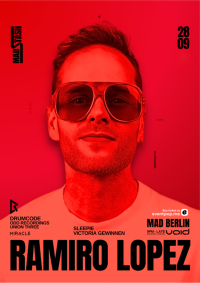 MAD BERLIN PRESENTS RAMIRO LOPEZ | SAT 28 SEP 2024 | Eventpop