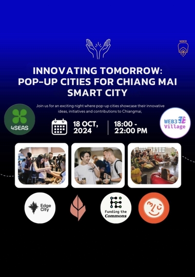 Innovating Tomorrow: Pop-Up Cities for Chiang Mai Smart City | Eventpop