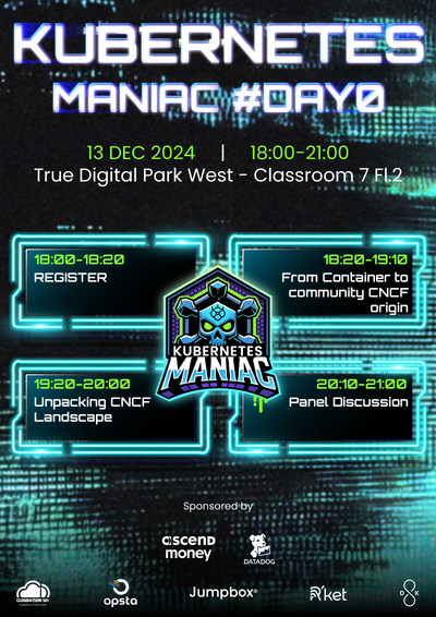 Kubernetes Maniac Day0 Eventpop 