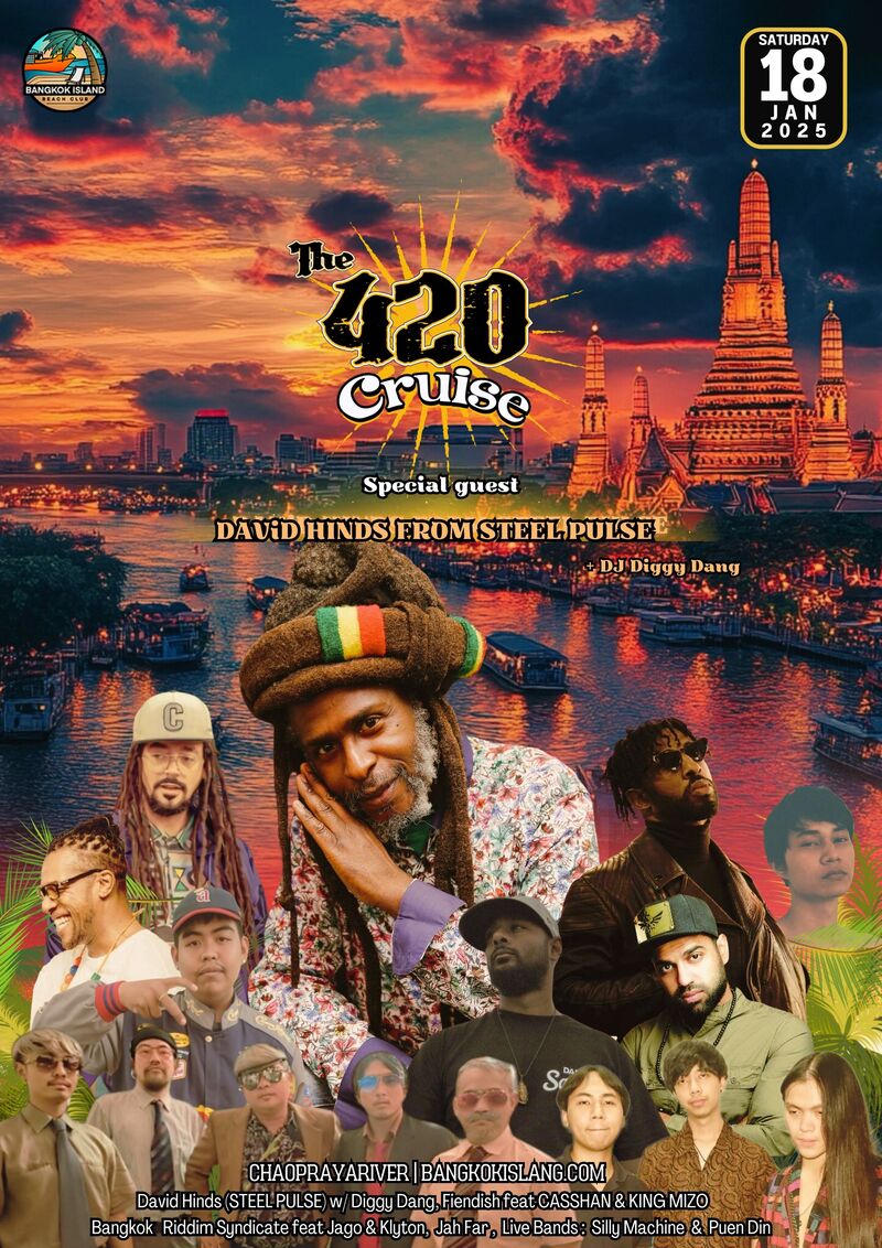 The 420 Cruise Feat David Hinds (STEEL PULSE) | Eventpop