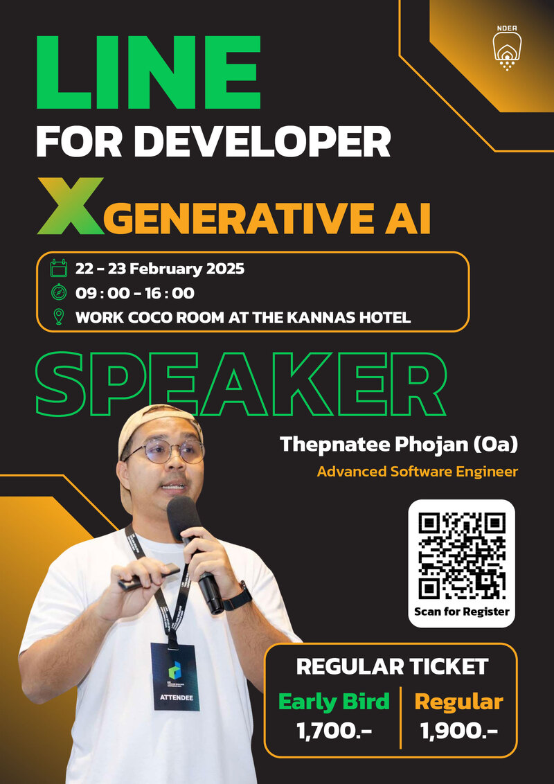 LINE for Developer x Generative AI | Eventpop