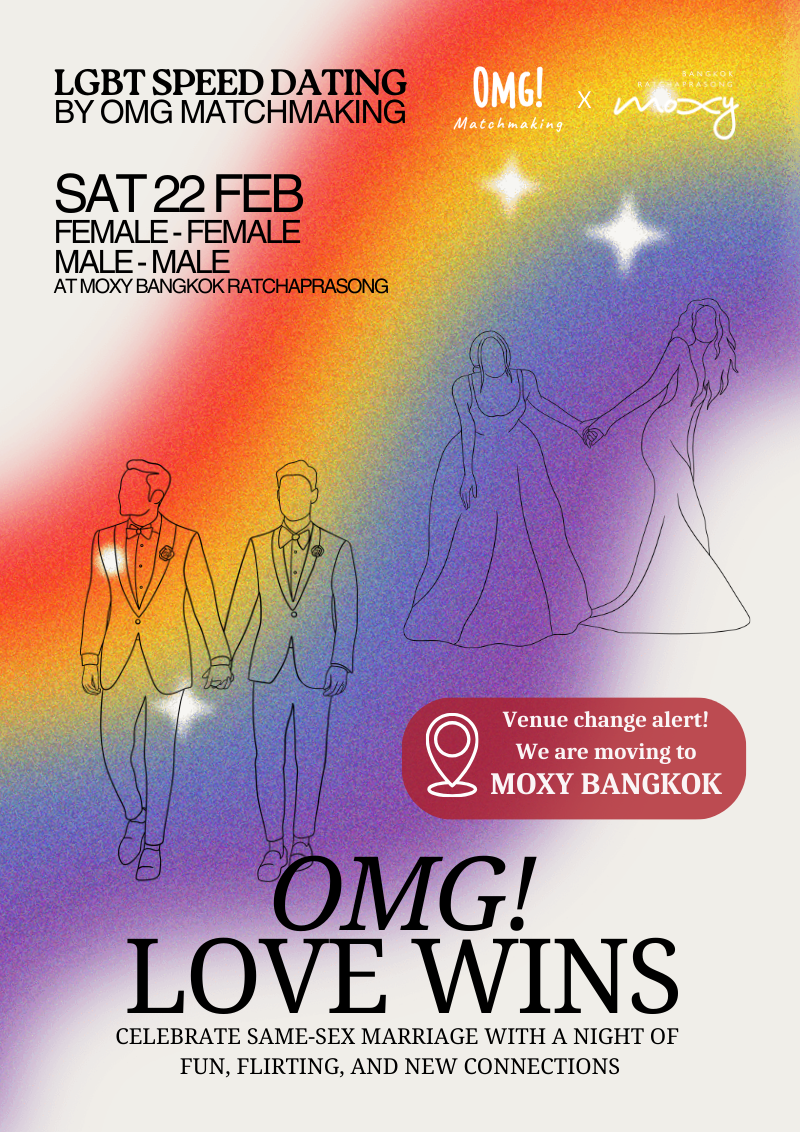 LGBT Speed Dating by OMG Matchmaking: OMG! Love wins 💖👯🌈👯 | Eventpop