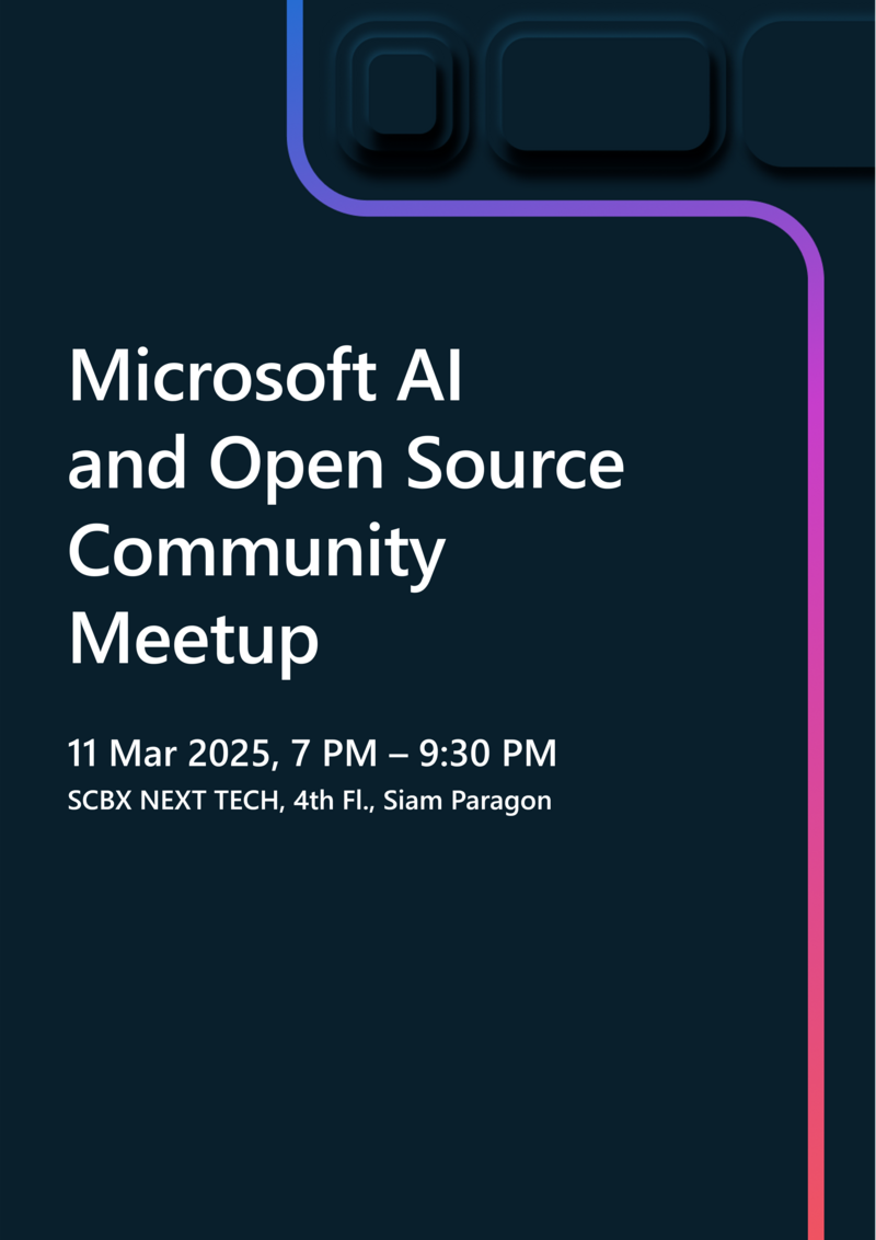 Microsoft AI and Open Source Community Meetup | Eventpop
