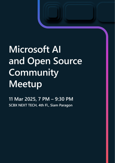 Microsoft AI and Open Source Community Meetup | Eventpop