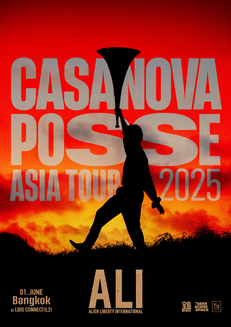 ALI “CASANOVA POSSE” ASIA TOUR 2025 in Bangkok | Eventpop