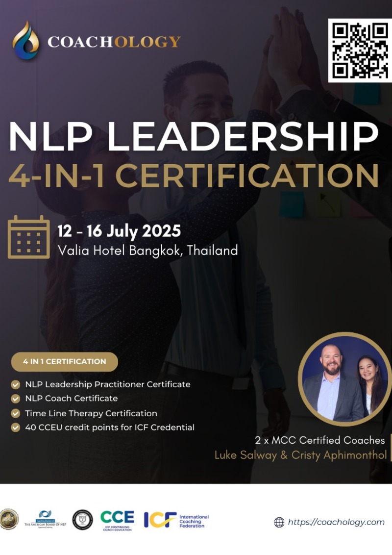 NLP Leadership Practitioner 4-in-1 Certification 2025 | Eventpop