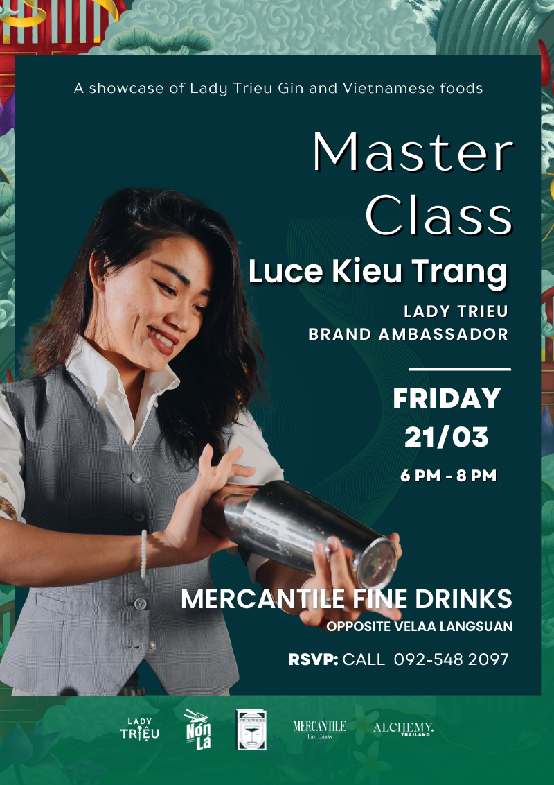 Masterclass: Lady Trieu Gin & Vietnamese Food Pairings with Luce Kieu ...