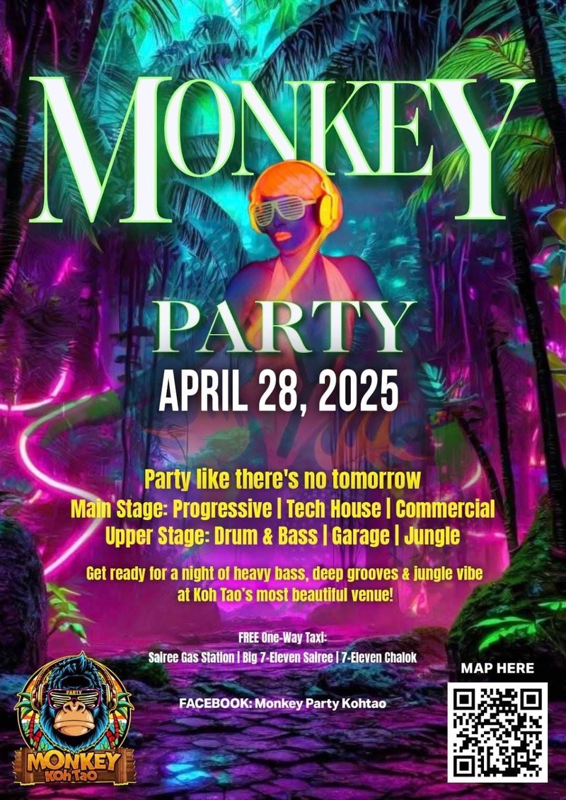 Monkey Party 2025 | Eventpop