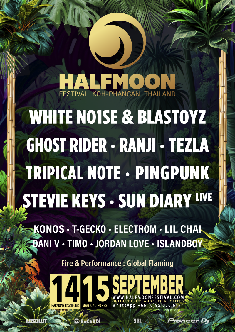 Halfmoon Festival : 14th & 15th September 2025 | Eventpop