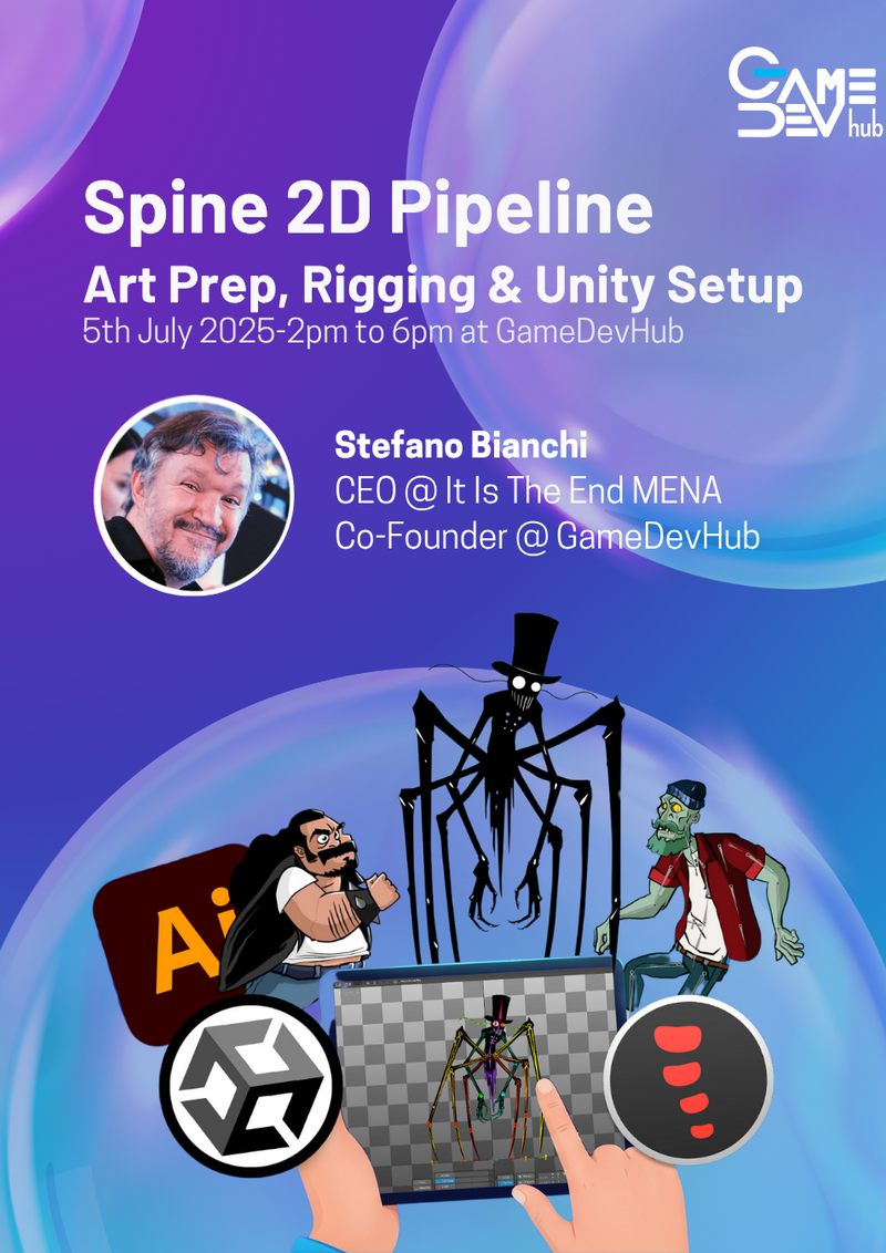 Spine 2D Pipeline: Art Prep, Rigging & Unity Setup | Eventpop