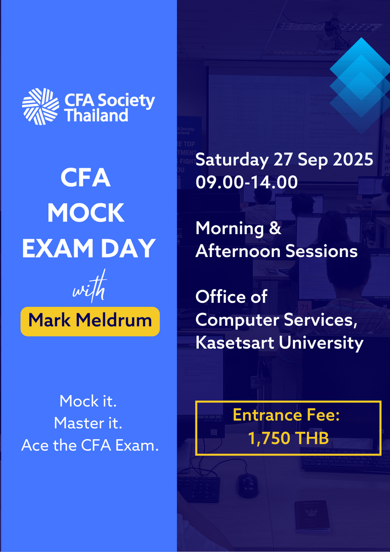 2025 CFA Mock Exam Day # 2 - CFA Society Thailand | Eventpop