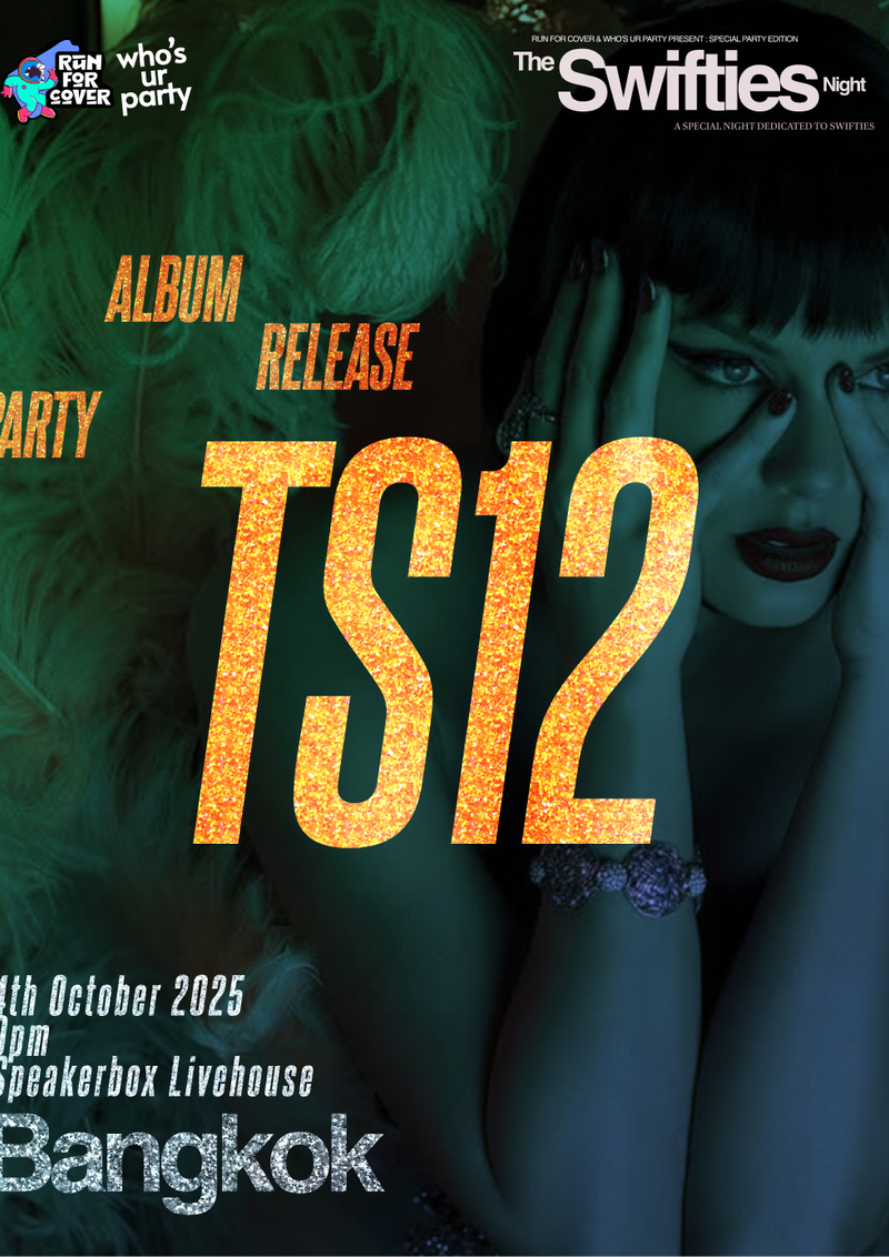 The Swifties Night: The Party of a Showgirl. TS12 Taylor Swift Album ...