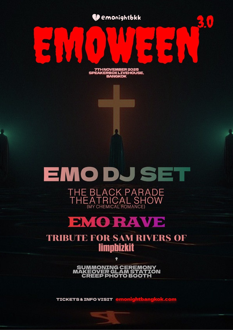 (Bangkok) EMOWEEN 3.0 BY EMONIGHT BANGKOK, A Halloween Emo Party | Eventpop