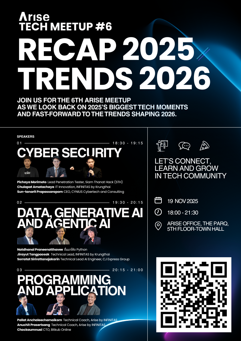 Arise Tech Meetup #6: Recap 2025, Trends 2026 | Eventpop