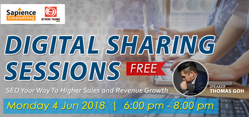 Digital Sharing Sessions - SEO Your Way To Higher Sales and Revenue ...