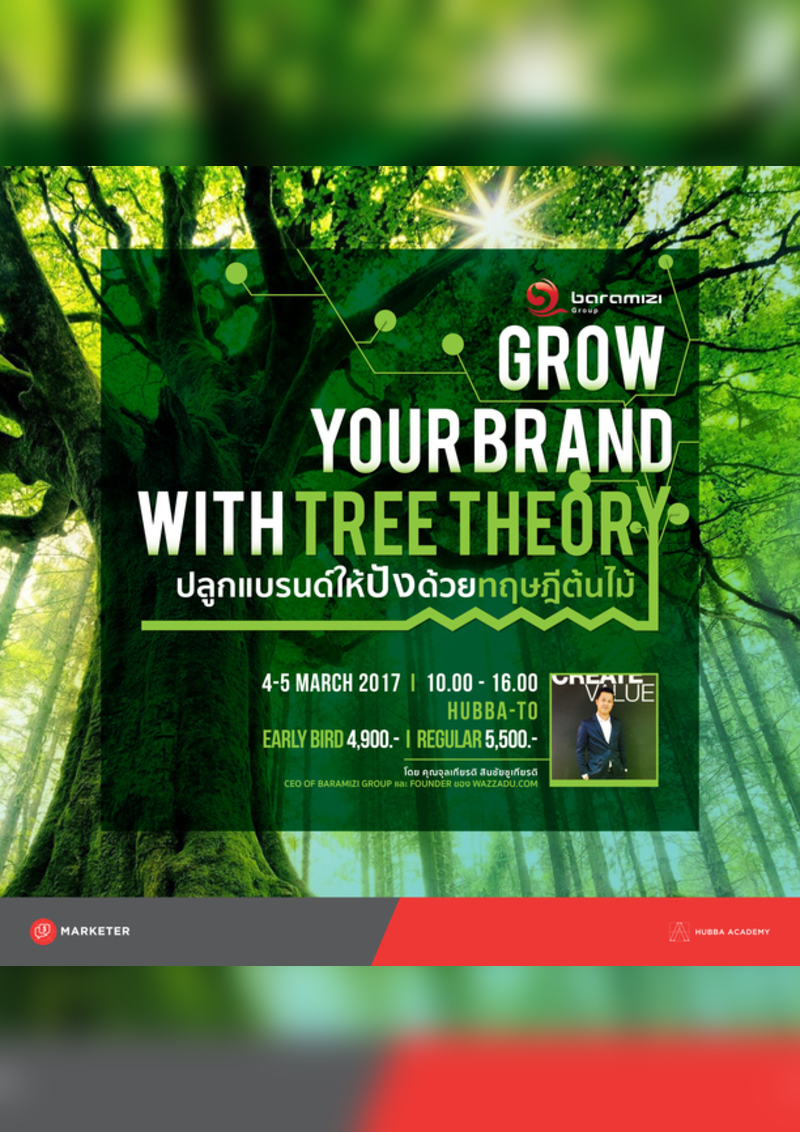 Grow Your Brand with Tree Theory | Eventpop อีเว้นท์ป็อป | Eventpop
